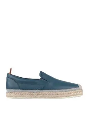 TOD'S Leather Espadrilles - Blue