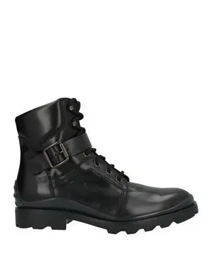 TOD'S Leather Ankle Boots - Black