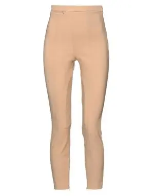 Elisabetta Franchi Tapered Twill Pants Camel