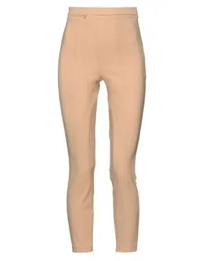Elisabetta Franchi Tapered Twill Pants - Camel
