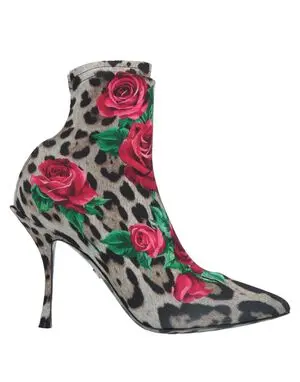 Dolce & Gabbana Leopard-print Sock Ankle Boots