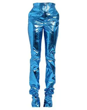 Dolce & Gabbana Bootcut Metallic Pants - Blue