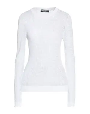 Dolce & Gabbana Viscose-polyester Sweater - White