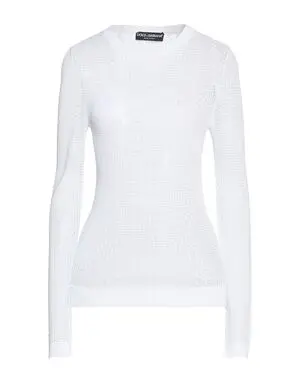 Dolce & Gabbana Viscose-polyester Sweater - White