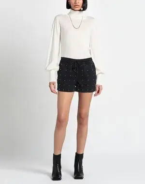 Maje Denim Quilted Shorts