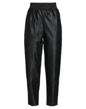 Pinko Tapered Coated Pants - Black