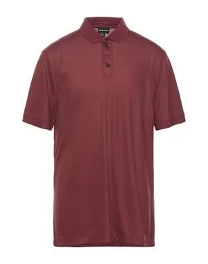 Giorgio Armani Polo Shirt Size Virgin Wool, Wool - Red