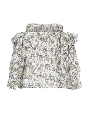 Erika Cavallini Ruched Floral-print Top