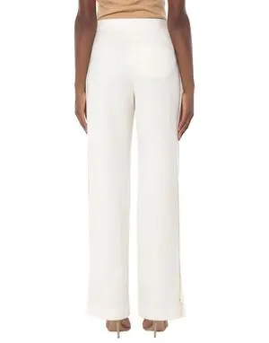 JIL SANDER Straight-leg Virgin Wool Pants - White
