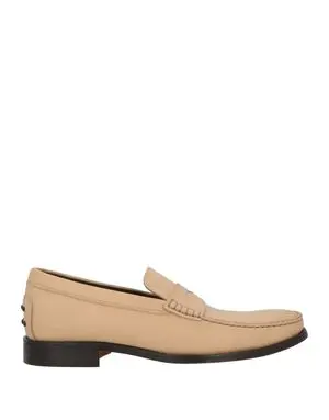 TOD'S Leather Loafers - Beige