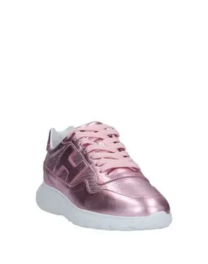 Hogan Leather Low-top Sneakers - Pink