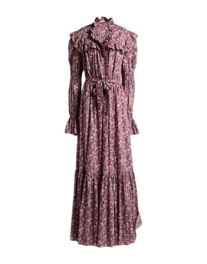Philosophy Di Lorenzo Serafini PHILOSOPHY Di LORENZO SERAFINI Fuchsia Floral-Print Maxi Dress Fuchsia