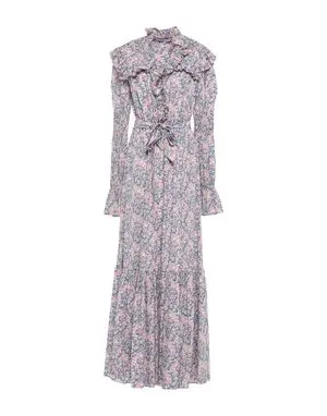 Philosophy Di Lorenzo Serafini PHILOSOPHY Di LORENZO SERAFINI Fuchsia Floral-Print Maxi Dress Slate Blue