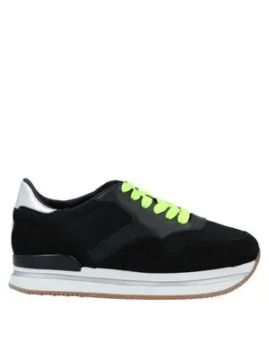 Hogan Metallic Print Wedge Sneakers