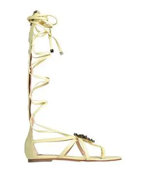 Elisabetta Franchi Thong Gladiator Sandals - Yellow