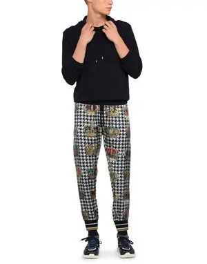 Dolce & Gabbana Houndstooth Tapered Trousers