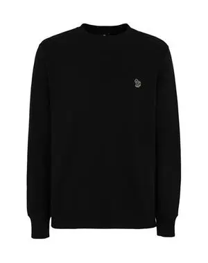 Paul Smith Regular Fit Organic Cotton Sweatshirt - Black