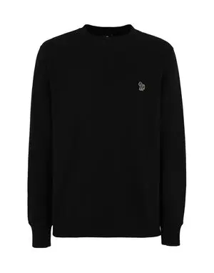 Paul Smith Regular Fit Organic Cotton Sweatshirt - Black