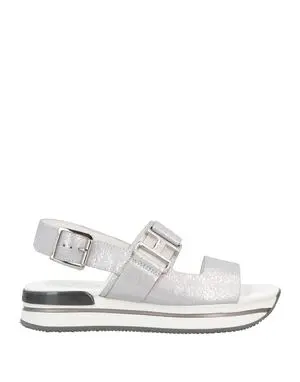 Hogan Sandals In Leather