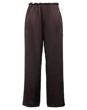 Erika Cavallini Wide-leg Pants - Dark Brown