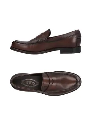 TOD'S Loafers In Soft Leather - Cocoa