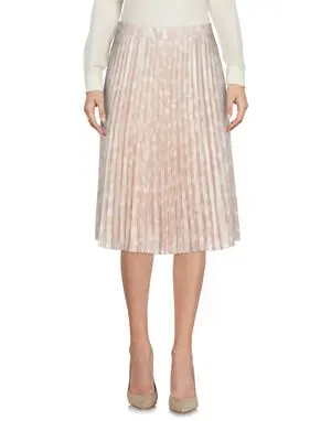 Burberry Pleated Midi Skirt