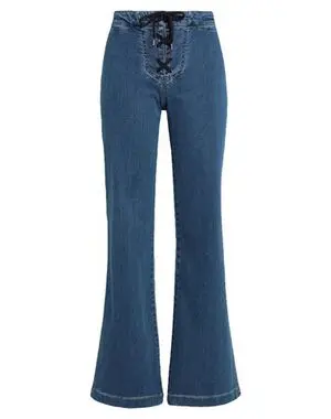 See By Chloé Flared Jeans With Tie Fastening