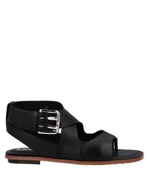TOD'S Leather Thong Sandals