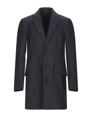 Dolce & Gabbana Single-breasted Flannel Coat - Blue