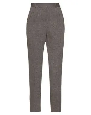 MAISON MARGIELA Tapered Brushed-felt Herringbone Pants