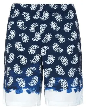 MSGM Paisley-print Casual Shorts
