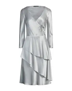 Alberta Ferretti Midi Dress - Grey