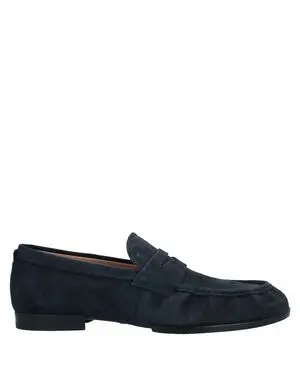 TOD'S TOD'S Leather Penny Loafers Dark Blue