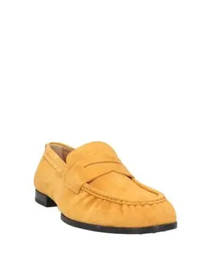 TOD'S Leather Penny Loafers - Yellow