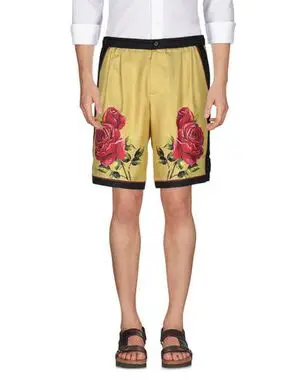 Dolce & Gabbana Floral-print Silk Shorts