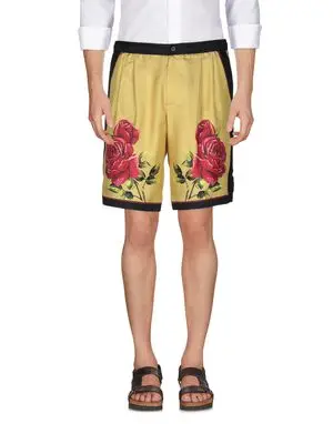 Dolce & Gabbana Floral-print Silk Shorts