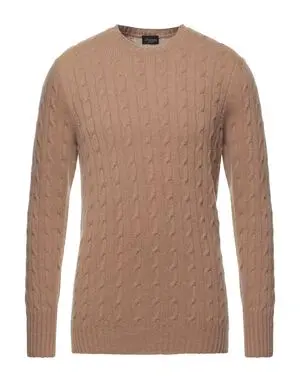 DRUMOHR Man Sweater Red Size 38 Cashmere Beige