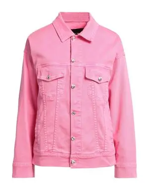 FRANKIE MORELLO Denim Trucker Jacket - Pink