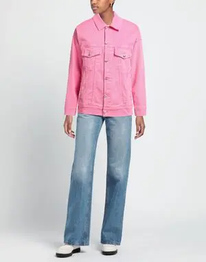 FRANKIE MORELLO Denim Trucker Jacket - Pink