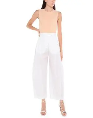 LANVIN Cotton Wide Leg Pants