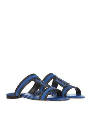 TOD'S Leather Sandals - Blue
