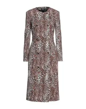 Elisabetta Franchi Double-breasted Leopard-print Coat