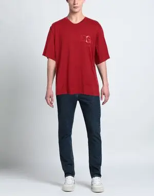Dolce & Gabbana T-shirt Marigold Size Cotton - Red