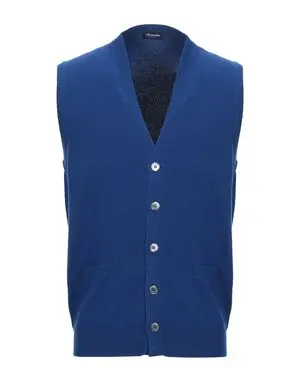 DRUMOHR DRUMOHR Cashmere Cardigan Slate Blue