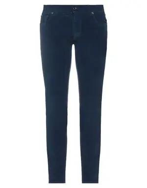 Dolce & Gabbana Dolce & Gabbana Cotton-Blend Velvet Pants Blue