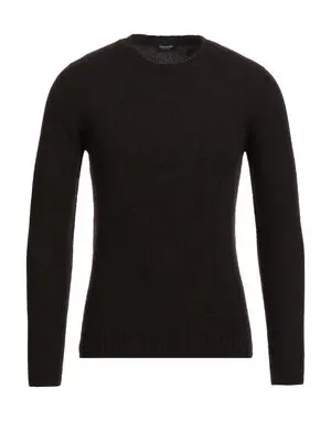 DRUMOHR Lambswool Sweater Dark Brown