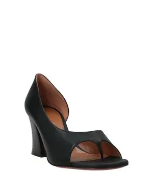 Marni Leather Thong Sandal - Black