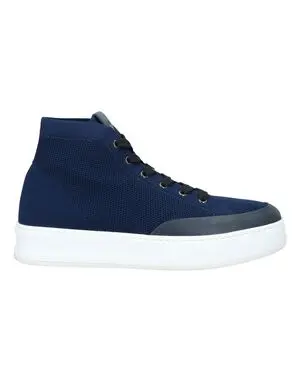 TOD'S Textile And Leather Sneakers - Blue