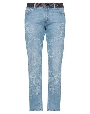 Dolce & Gabbana Straight-leg Jeans With Logo