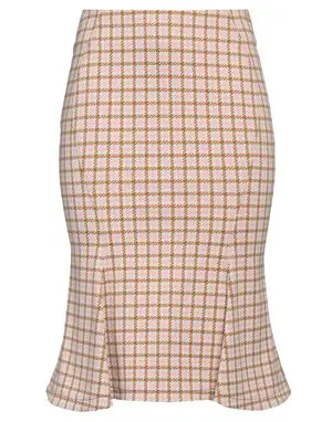 Marni Houndstooth Midi Skirt - Pink